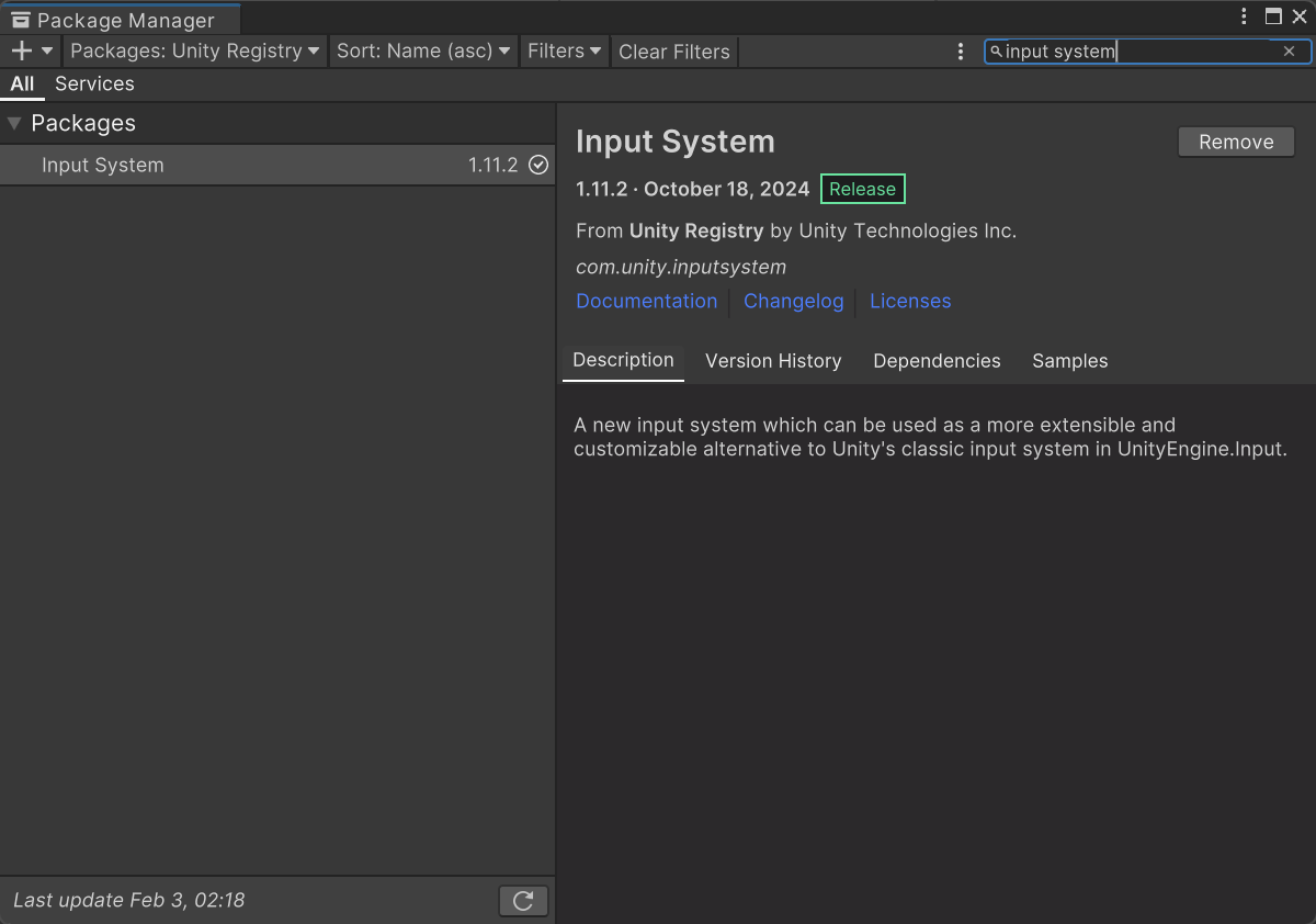 快速上手Unity的新输入系统 | WhythZ